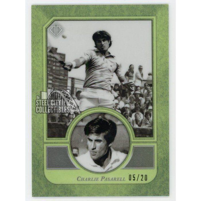 Charlie Pasarell 2020 Topps Transcendent Tennis VIP Card #22 05/20 ...