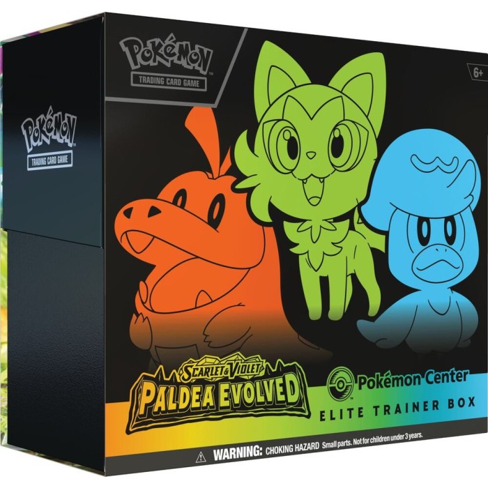 Pokemon Scarlet & Violet Paldea Evolved Pokemon Center Elite Trainer ...