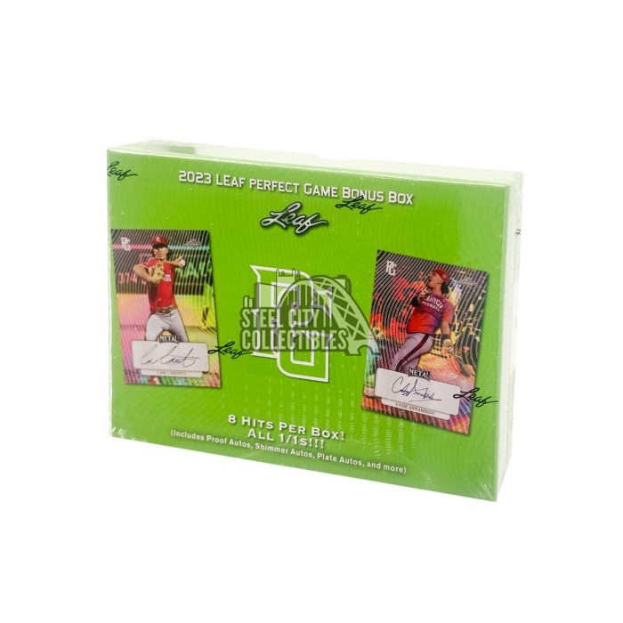 2023 Leaf Perfect Game Baseball Bonus Box | Steel City Collectibles