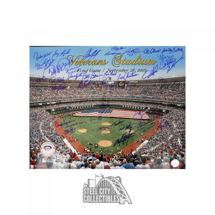 Philadelphia Phillies Greats Autographed 16x20 Photo (38 Signatures ...