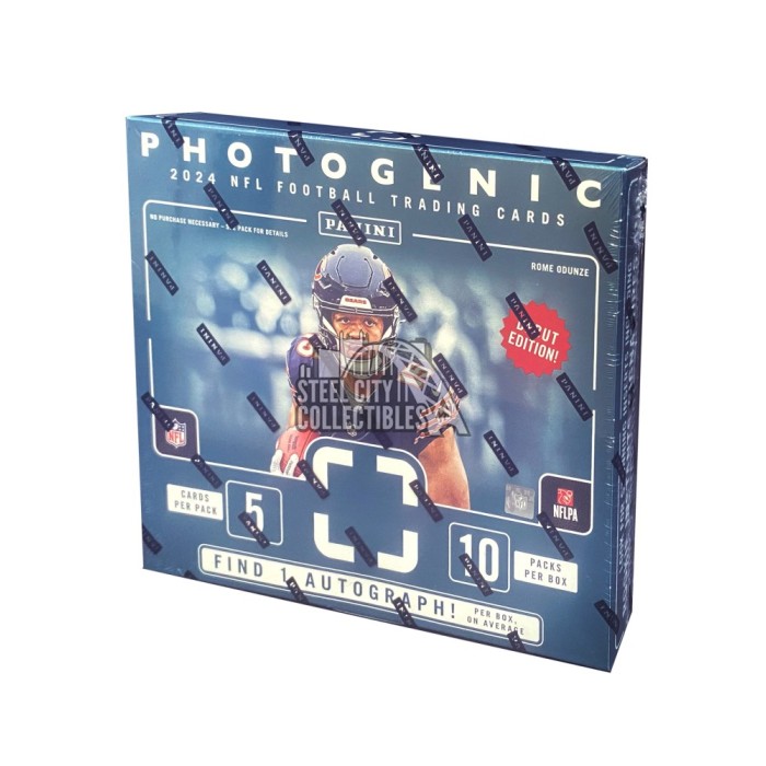 2024 Panini Photogenic Football Hobby Box | Steel City Collectibles