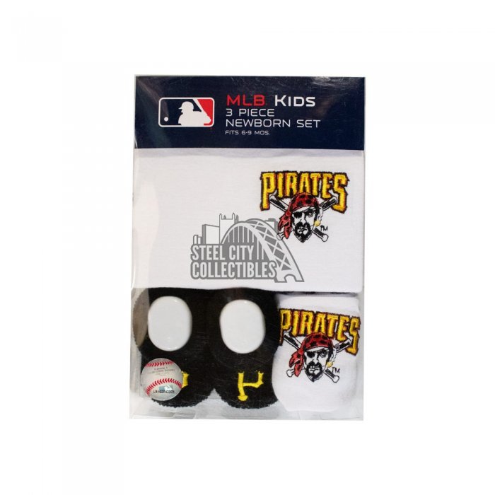 Pittsburgh Pirates 6-9 Month 3 Piece Set | Steel City Collectibles