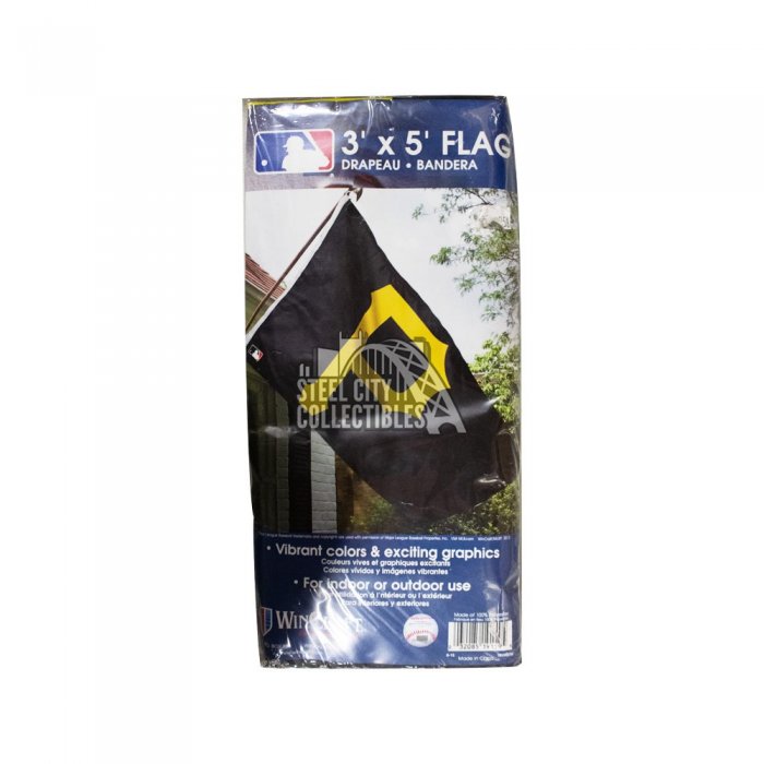 Pittsburgh Pirates 3'x5' Horizontal Flag | Steel City Collectibles