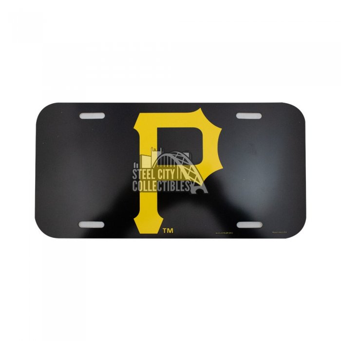 Pittsburgh Pirates Plastic Front License Plate | Steel City Collectibles