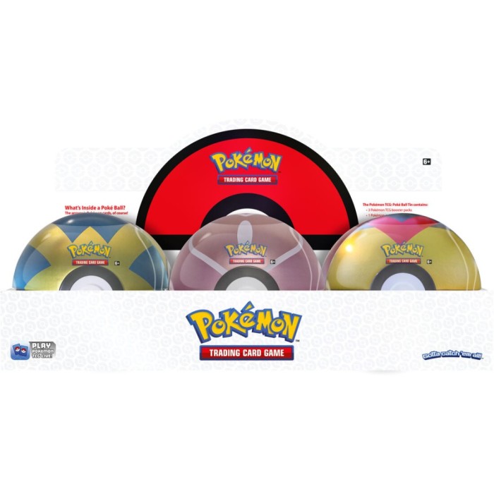 Pokemon Poke Ball Tin (Spring 2022 Edition) *PLEASE READ* | Steel City ...