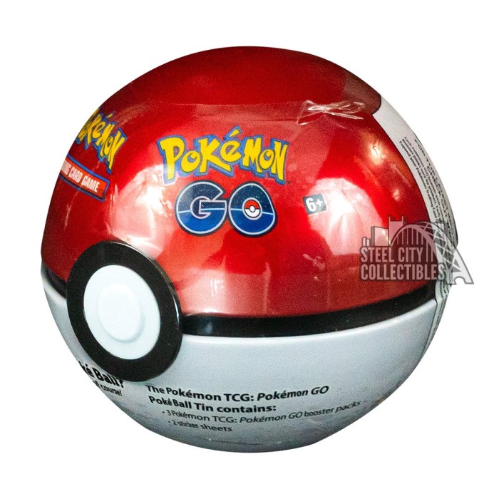 Pokemon Go TCG Poke Ball Tin **PLEASE READ** | Steel City Collectibles