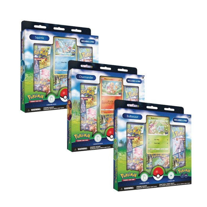 Pokemon Go TCG Pin Collection 3-Box Lot | Steel City Collectibles
