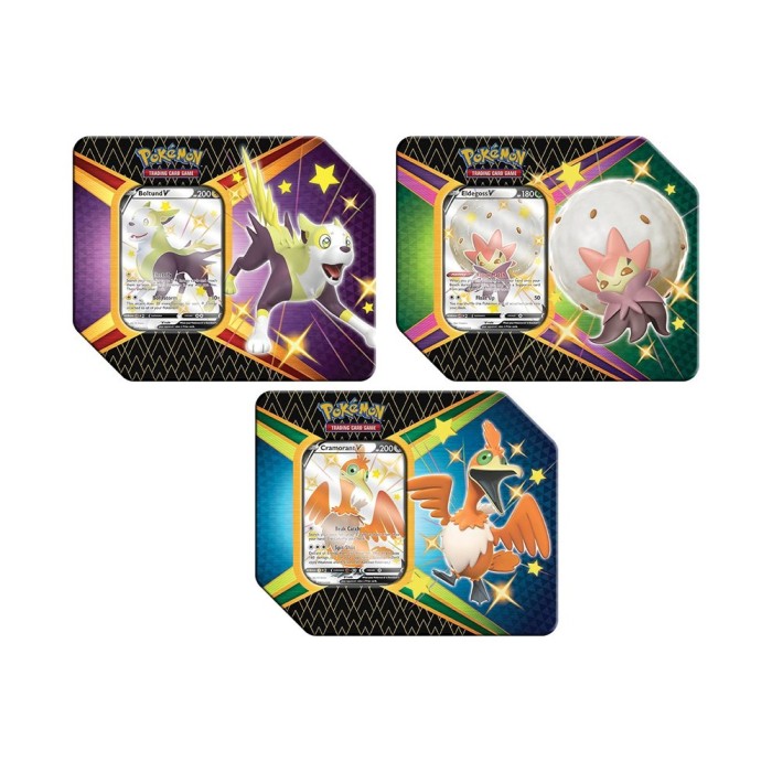 Pokemon Shining Fates Tin - 6 Tin Case | Steel City Collectibles