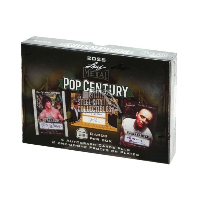 2025 Leaf Metal Pop Century Box -- Random Card Group Break #3 -- Mikey ...
