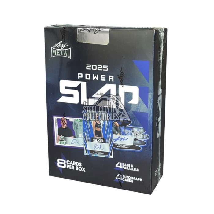 2025 Leaf Metal Power Slap Box | Steel City Collectibles