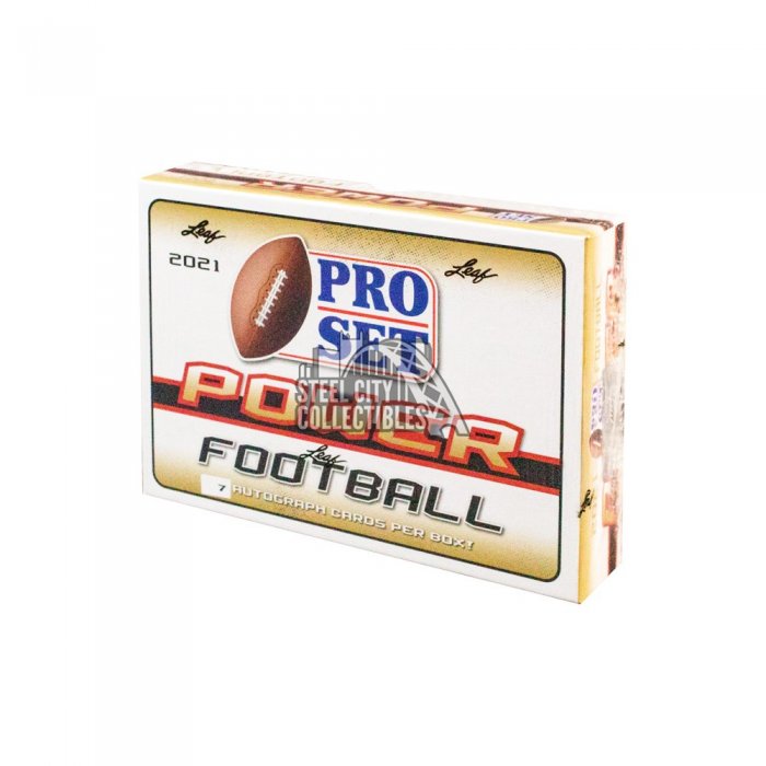 2021 Pro Set Power Football Hobby Box | Steel City Collectibles
