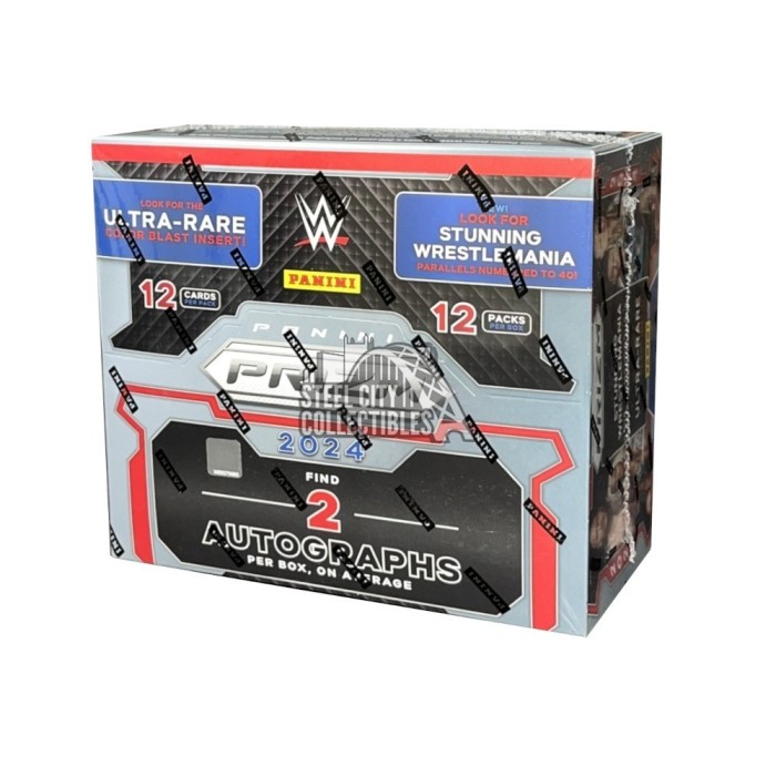 2024 Panini Prizm WWE Wrestling Hobby Box Random 2 Pack Group Break #1 ...