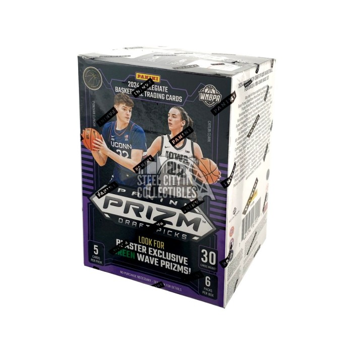 2024-25 Panini Prizm Draft Picks Collegiate Basketball Hobby Blaster ...