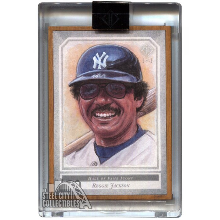 Reggie Jackson 2018 Topps Transcendent Hall of Fame Sketch Reproduction ...