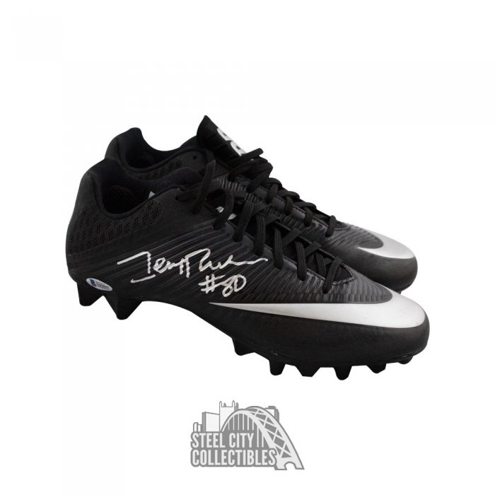 Jerry Rice Autographed Nike Black Football Cleats - BAS COA | Steel ...