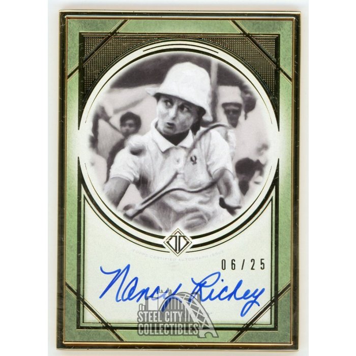 Nancy Richey 2020 Topps Transcendent Tennis Autographed Card /25 ...
