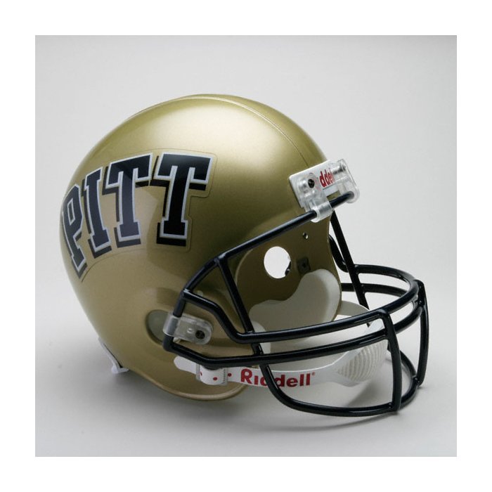 Riddell University of Pittsburgh Pitt Replica Helmet | Steel City ...