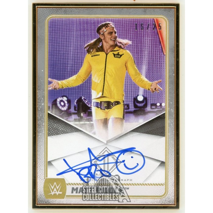 Matt Riddle 2020 Topps Transcendent WWE Autographed Card /25 | Steel ...