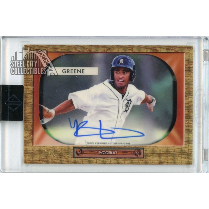 Riley Greene 2020 Bowman Transcendent 1955 Superfractor Rookie ...