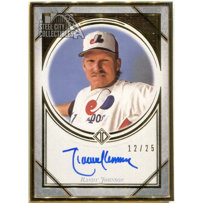 Randy Johnson 2018 Topps Transcendent Autograph Card 12/25 (TCA-RJ ...