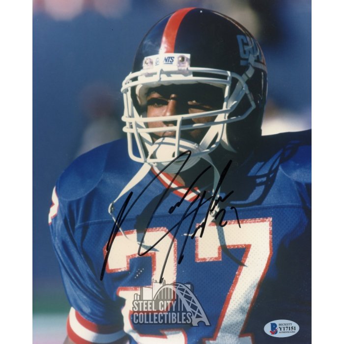 Rodney Hampton Autographed New York Giants 8x10 Photo - BAS COA | Steel ...