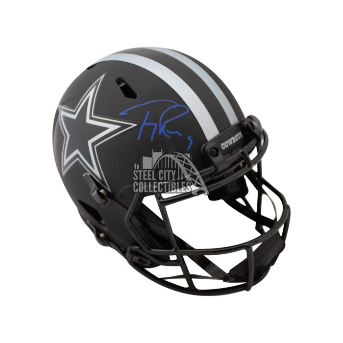 Tony Romo Autographed Dallas Eclipse Authentic Full-Size Football ...