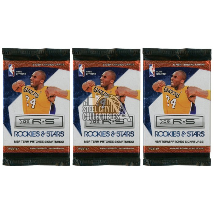 2009-10 Panini Rookies & Stars Basketball Retail 3-Pack Lot | Steel ...