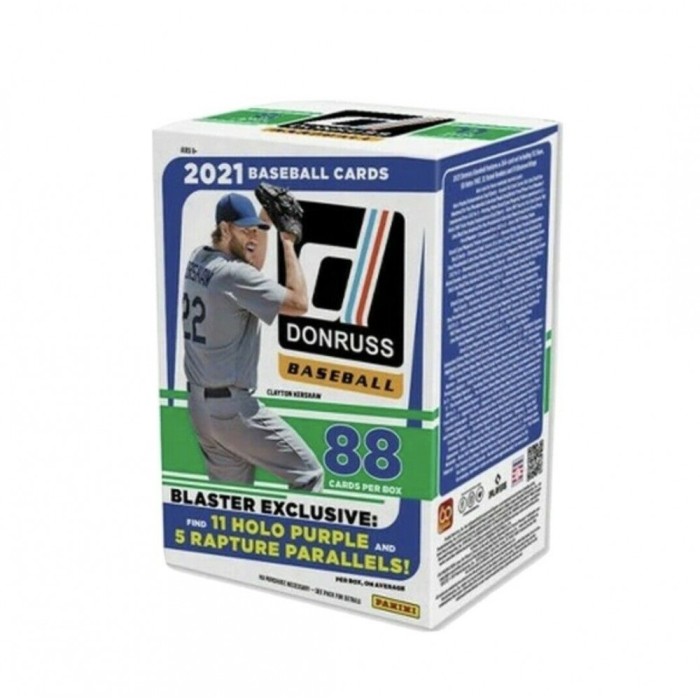 2021 Panini Donruss Baseball 8 Pack Blaster Box | Steel City Collectibles