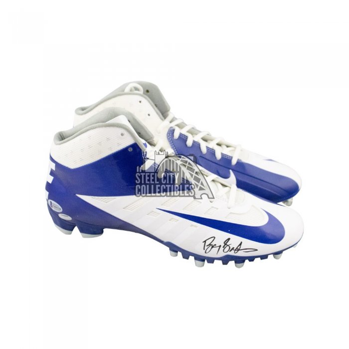 Barry Sanders Autographed Nike Vapor Pro Football Cleats - BAS COA ...