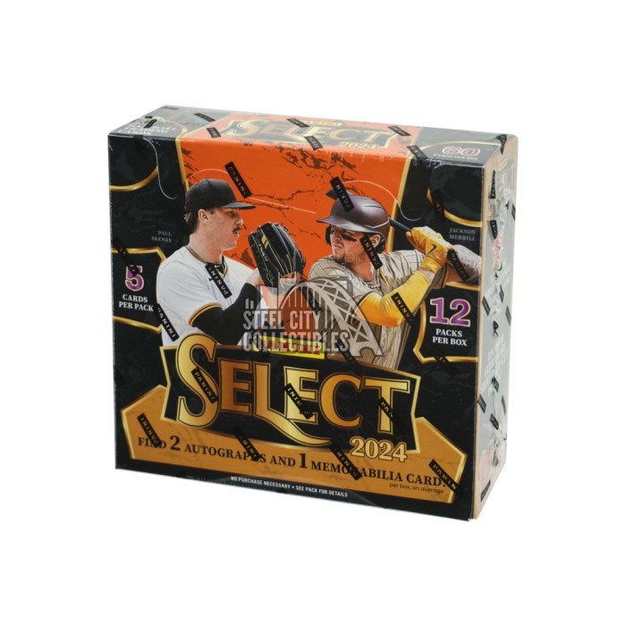 2024 Panini Select Baseball Hobby Box | Steel City Collectibles