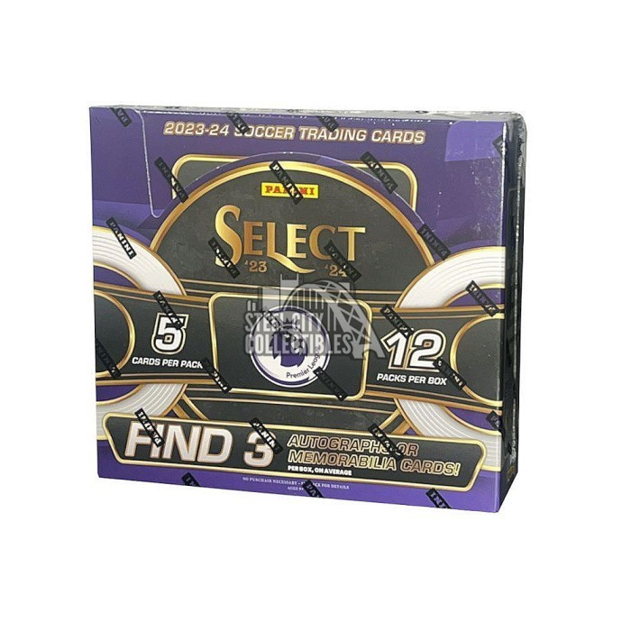 2023-24 Panini Select English Premier League Soccer Hobby 4-Box Random ...