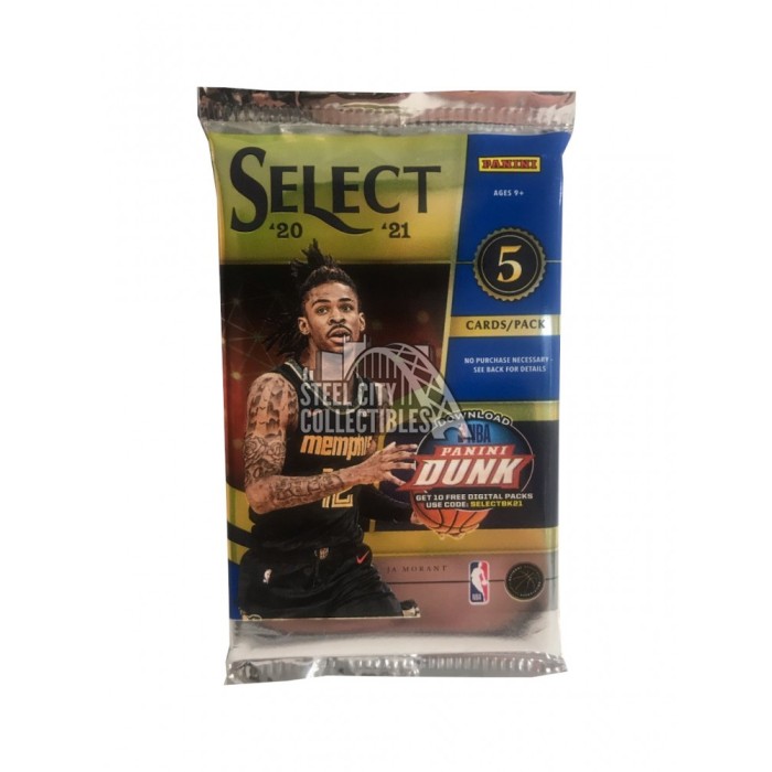 2020-21 Panini Select Basketball Hobby Pack | Steel City Collectibles