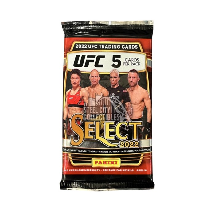 2022 Panini Select UFC Hobby Pack | Steel City Collectibles