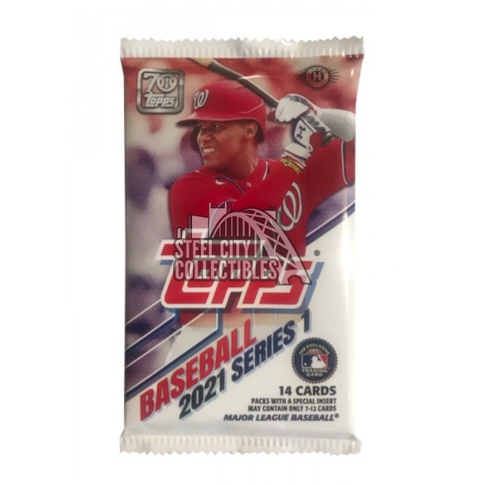2021 Topps Series 1 Baseball Hobby Pack | Steel City Collectibles
