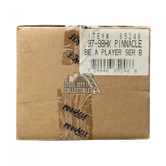 1997-98 Pinnacle Be A Player Series B Hockey Hobby 16-Box Case | Steel ...