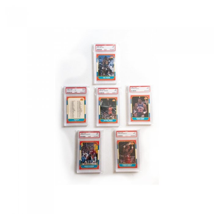 1986-87 Fleer Basketball Complete Set 1-132 PSA 9 Random Card Group ...