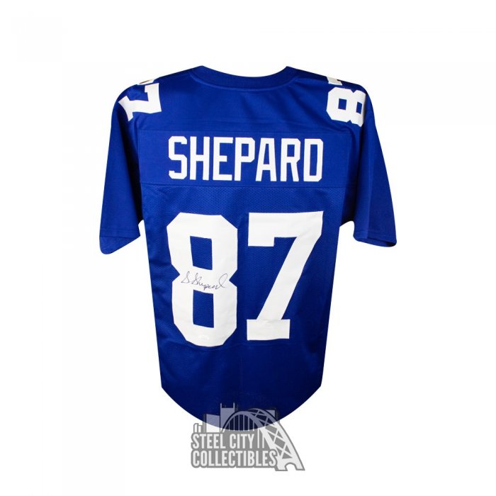 Sterling Shepard Autographed New York Custom Football Jersey - JSA COA ...