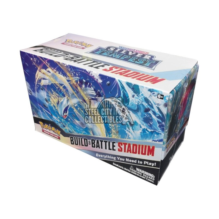 Pokemon Sword & Shield Silver Tempest Battle Stadium Box | Steel City ...