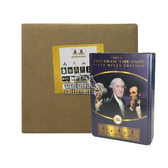 2024 Super Break Pieces of the Past Sixer Mixer Edition 5-Box Case ...