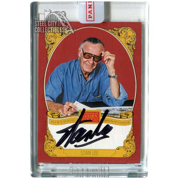 Stan Lee 2013 Panini Golden Age Historic Signatures Autograph Auto Card ...