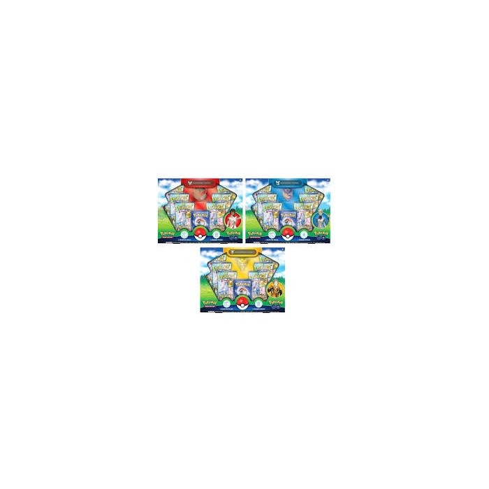 Pokemon Go TCG Team Valor / Team Instinct / Team Mystic Special ...