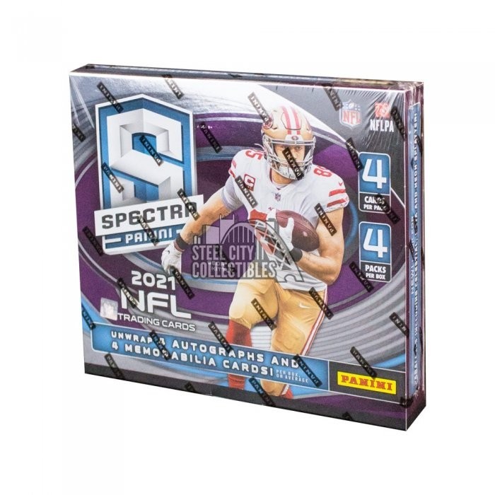 2021 Panini Spectra Football Hobby Box Random Division Group Break #17 ...