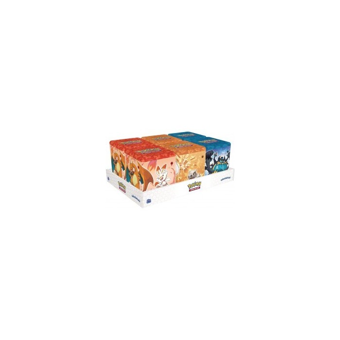 Pokemon Stacking Tins - 6-Tin Case (Fighting, Fire, and Darkness ...
