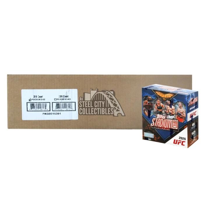2025 Topps Stadium Club UFC Mega 20-Box Case | Steel City Collectibles