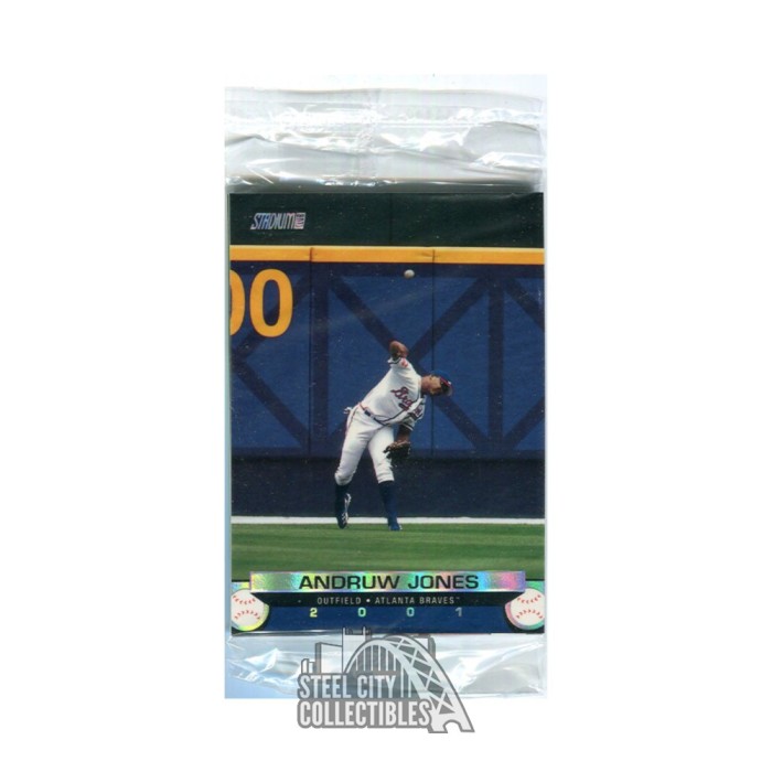 2001 Topps Stadium Club Baseball Sealed 3-Card Promo Pack | Steel City ...