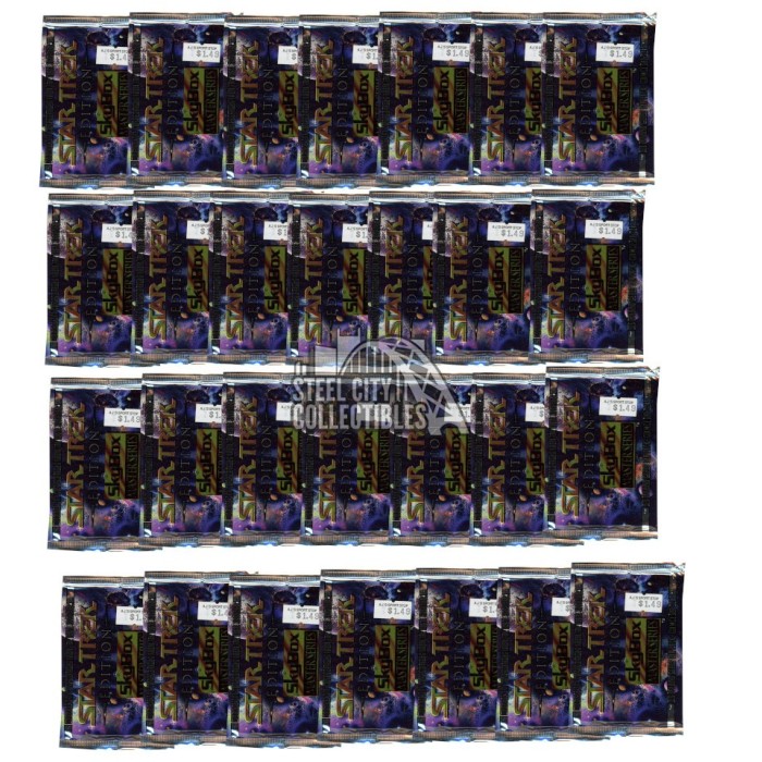 1993 Skybox Star Trek Master Series 28-Pack Lot | Steel City Collectibles