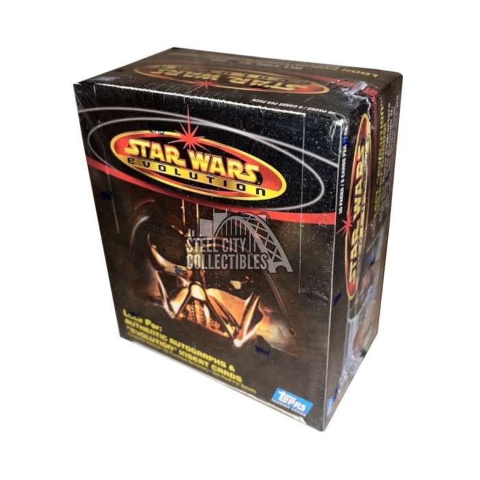 2001 Topps Star Wars Evolution Hobby Box | Steel City Collectibles