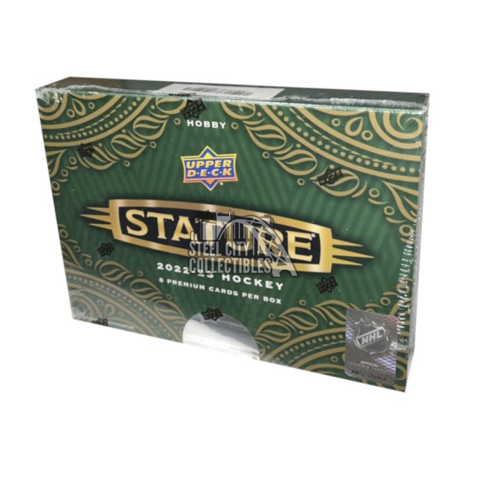 2022-23 Upper Deck Stature Hockey Hobby Box | Steel City Collectibles