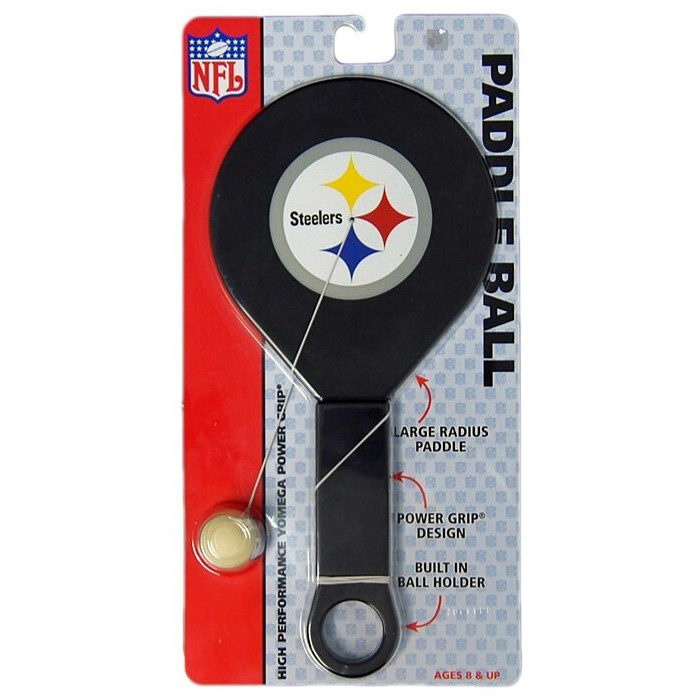 Pittsburgh Steelers NFL Paddle Ball Game | Steel City Collectibles