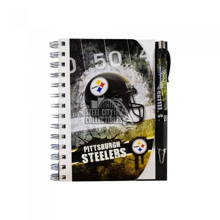 Pittsburgh Steelers Pen and Notebook Set | Steel City Collectibles